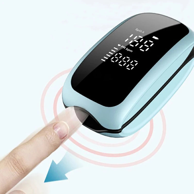 LED Digital Recharge Finger Pulse Oximeter – The Guardian Zone